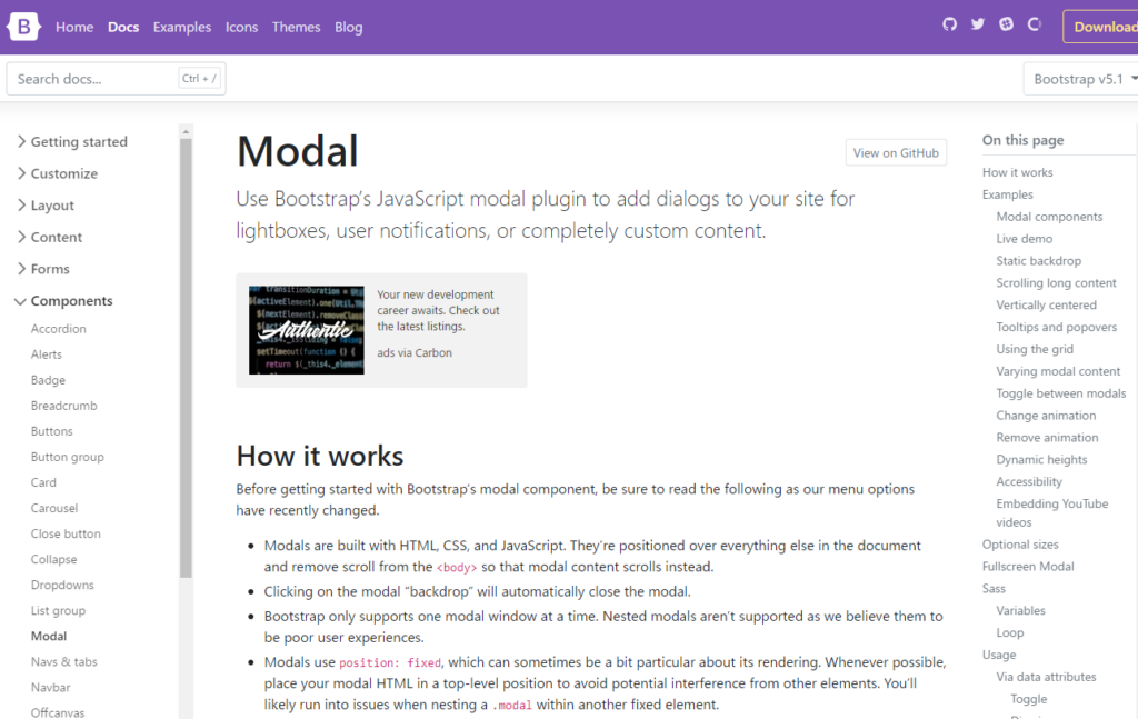 【bootstrap5】モーダルからページ内リンク＆モーダル閉じる【覚書】 | tomisan.com